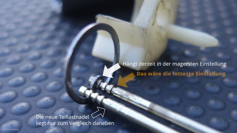 Vergasernadel Hoher Oder Tiefer